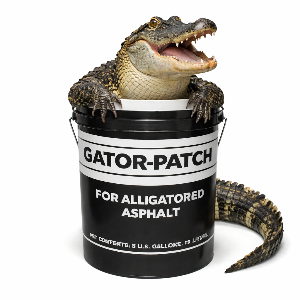 Gator Patch | Alligatored Asphalt | NAC Supply