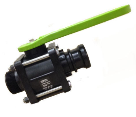 2" Poly Ball Valve | Full Port | NAC Supply